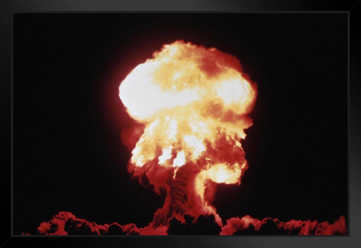 Real Mushroom Cloud Explosion