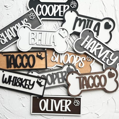 Best Name Plates for Dogs: Durable, Custom Crate Signs and Memorial ...