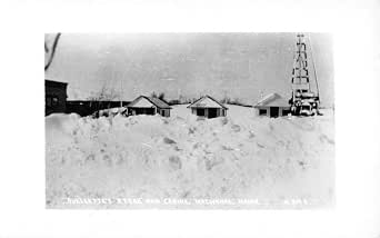 Amazon.com: Macwahoc Maine Ouellettes Store And Cabins Real Photo ...