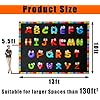 Amazon.com: AlaTyche 13'x7'7'' ABC Classroom Rug Black, Preschool Rugs ...