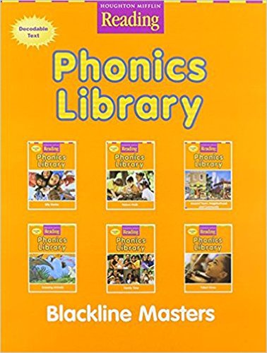 Houghton Mifflin Reading: Phonics Library Blackline Masters, Level 2 ...