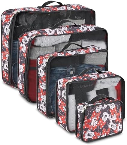 Amazon.com: Sanrio's Hello Kitty Packing Cubes - 5 Piece Packing Cube ...