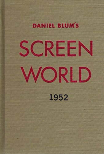 Screen World 1952: Daniel Blum: Amazon.com: Books