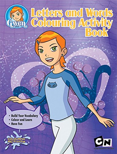 Letters and Words Colouring Activity Book: Cartoon Network ...