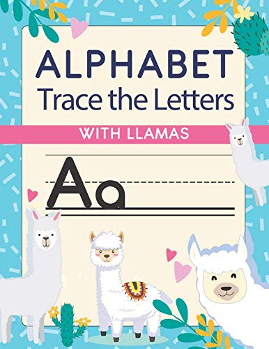 Alphabet Trace The Letter With Llamas: Creation, Primo: 9781796861884 ...