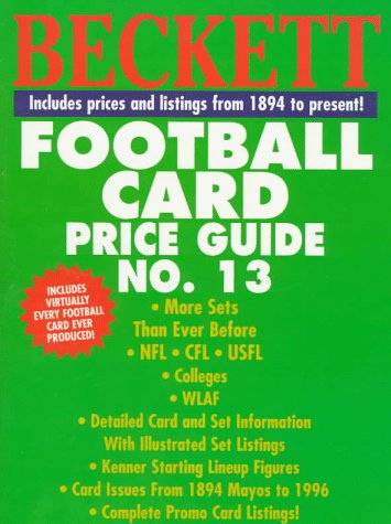 Beckett Football Card Price Guide: James Beckett: 9780676600605: Amazon ...
