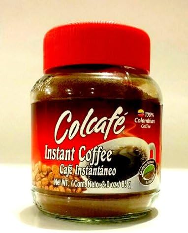 Amazon.com : Colcafe Colombian Regular Instant Ground Coffee 3 Oz ...