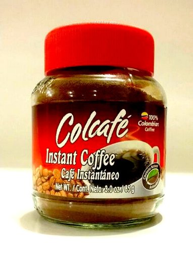 Amazon.com : Colcafe Colombian Regular Instant Ground Coffee 3 Oz ...