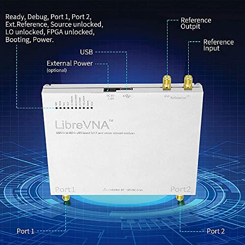 Snapklik.com : LibreVNA Portable NanoVNA Vector Network Analyzer ...