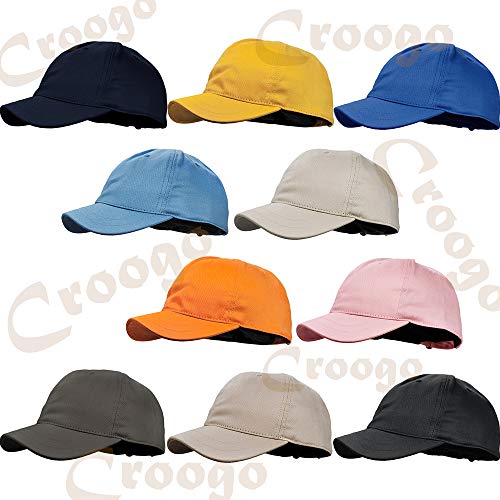 Unisex Classic Baseball Cap - Croogo Short Bill Brim Dad Cap
