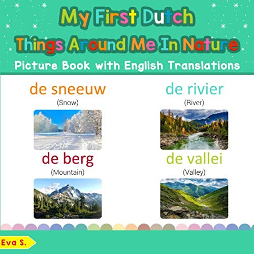 My First Dutch Things Around Me in Nature Picture Book with English ...