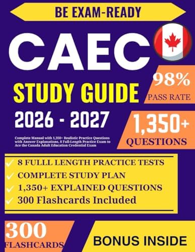 CAEC Study Guide: Complete Manual with 1,350+ Realistic Practice ...