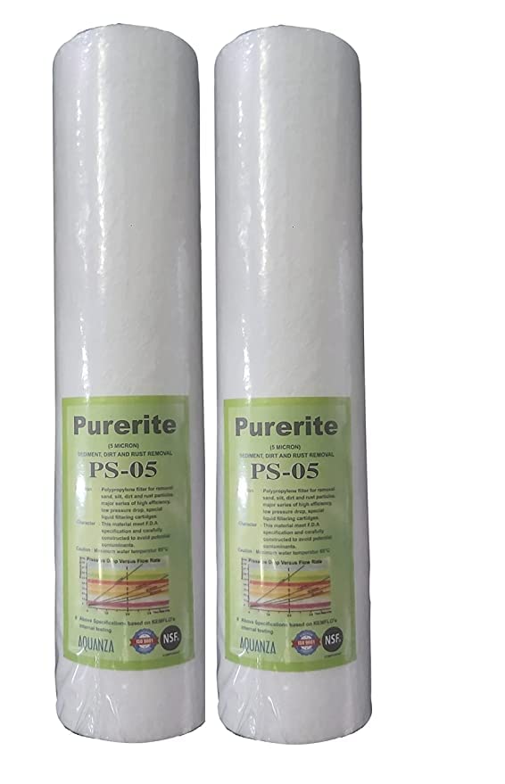 PURERITE HIGH QULITY PP Spun Filter Cartridge Pre Filter | Outer Filter ...