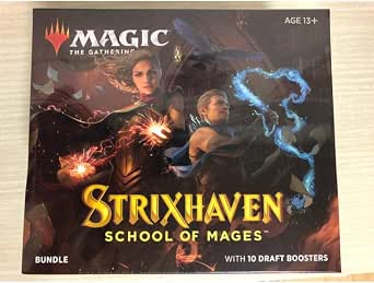 Amazon.co.jp: MTG Strixhaven School of Magic Bundle 3box Booster Set ...