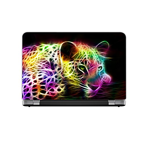Elmax India Colourful Leopard Laptop skin for 14.1 inches Laptop ...