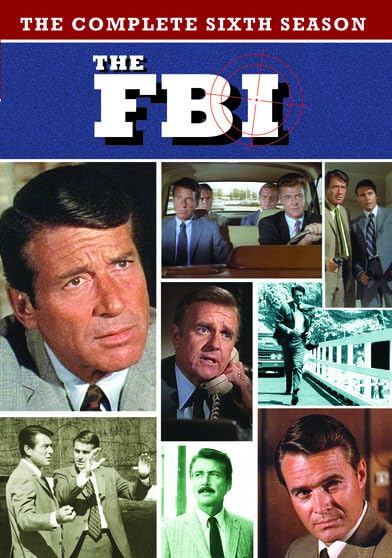 Amazon.com: The FBI: The Complete Sixth Season : Efrem Zimbalist, Jr ...