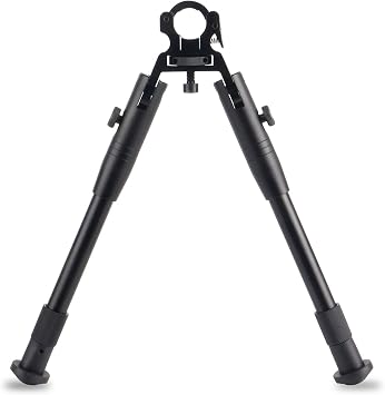 FOCUHUNTER Bipod Tactical Barrel Mount Bipod 8-10 Inches - Swivel Stud ...