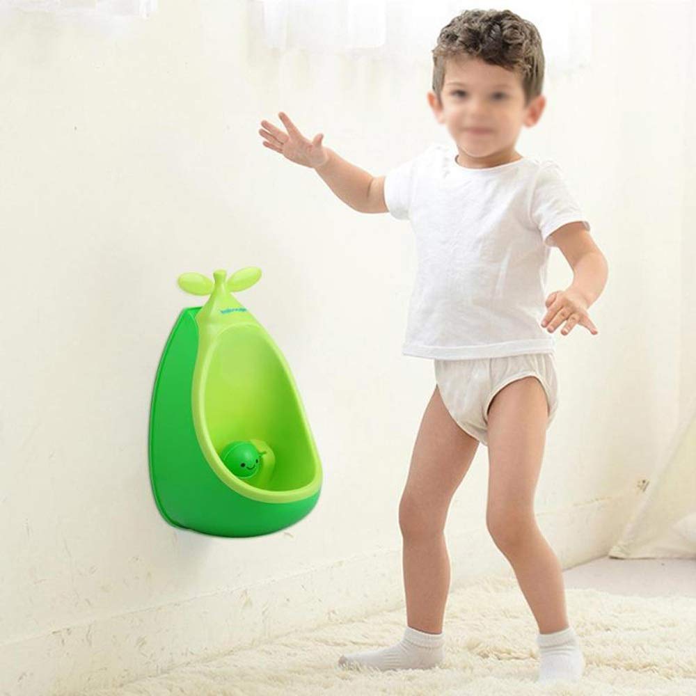 Little Boy Pees In Urinal