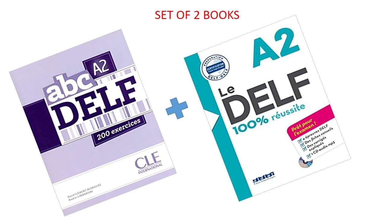 Abc Delf Niveau A2 Livre Le Delf 100 Reussite A2 | Desertcart OMAN