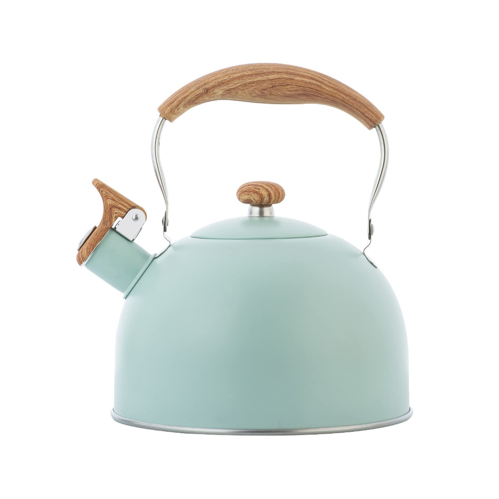 Nuscen Whistling Tea Kettle for Stovetop, 2.5 L/2.6 Quart Stainless ...