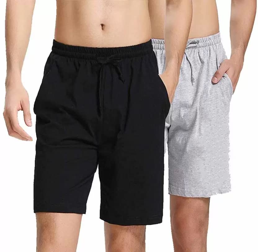Buy Men's Cotton Shorts | Men's Shorts | (Pack of 2) at Amazon.in