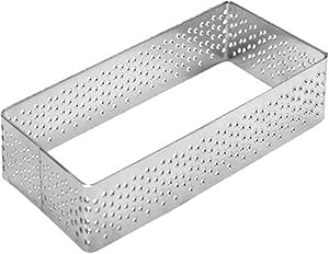 Amazon.com: WE-POLUJ 304 Stainless Steel Rectangular Shaped Cake Mold ...