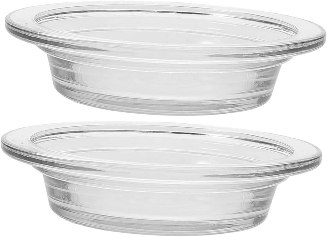 Amazon.com: Replacement Wax Warmer Dish, Round Glass Dish Wax Melt ...