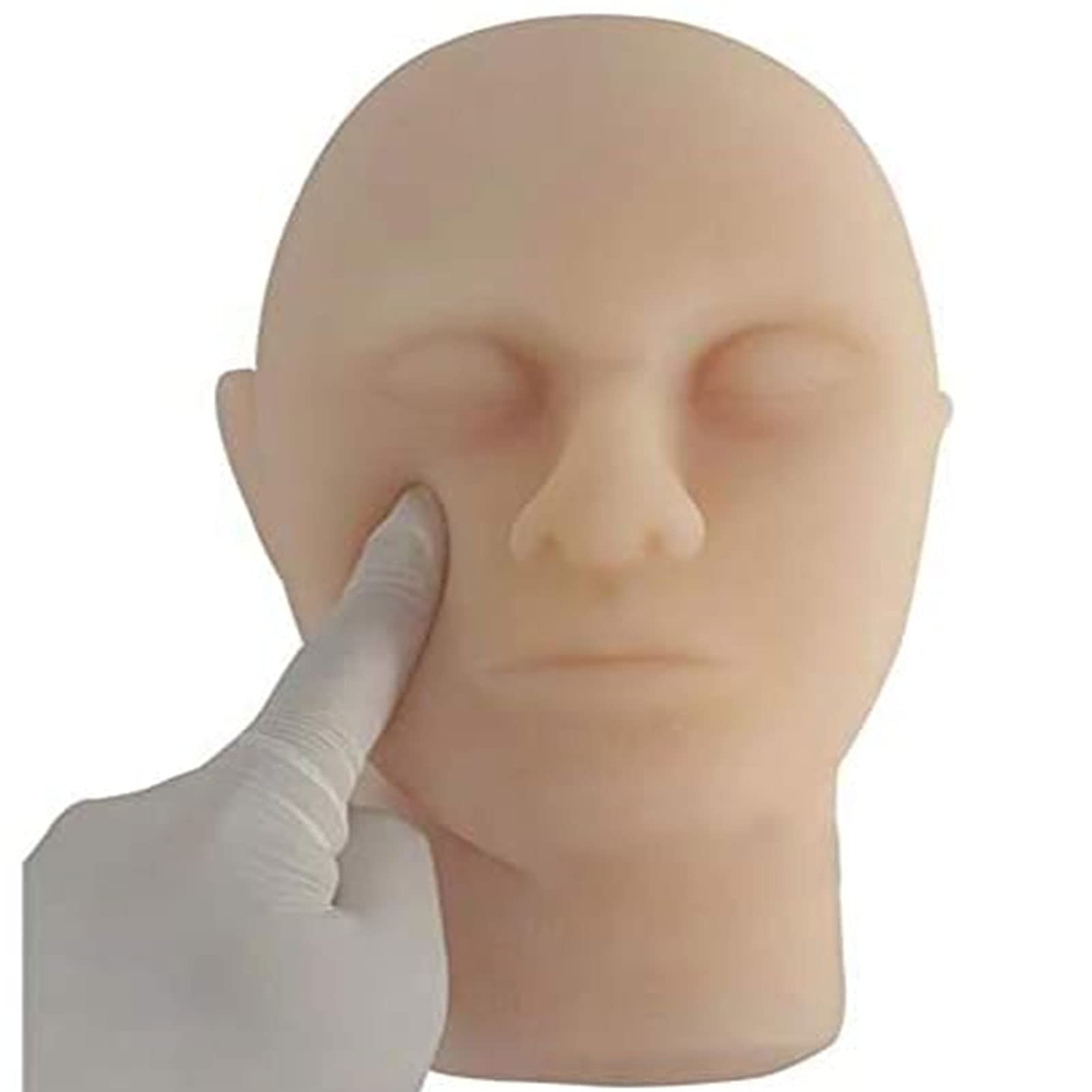 Buy Injection Training Face Model for Silicone Head, Cosmetology ...