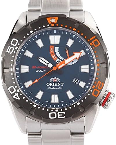 Amazon.com: ORIENT M-FORCE "Bravo" Diving Sports Automatic Power ...