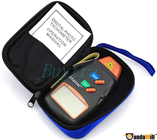 Digital Photo Laser Tachometer Non Contact Tach RPM Tester : Amazon.in ...
