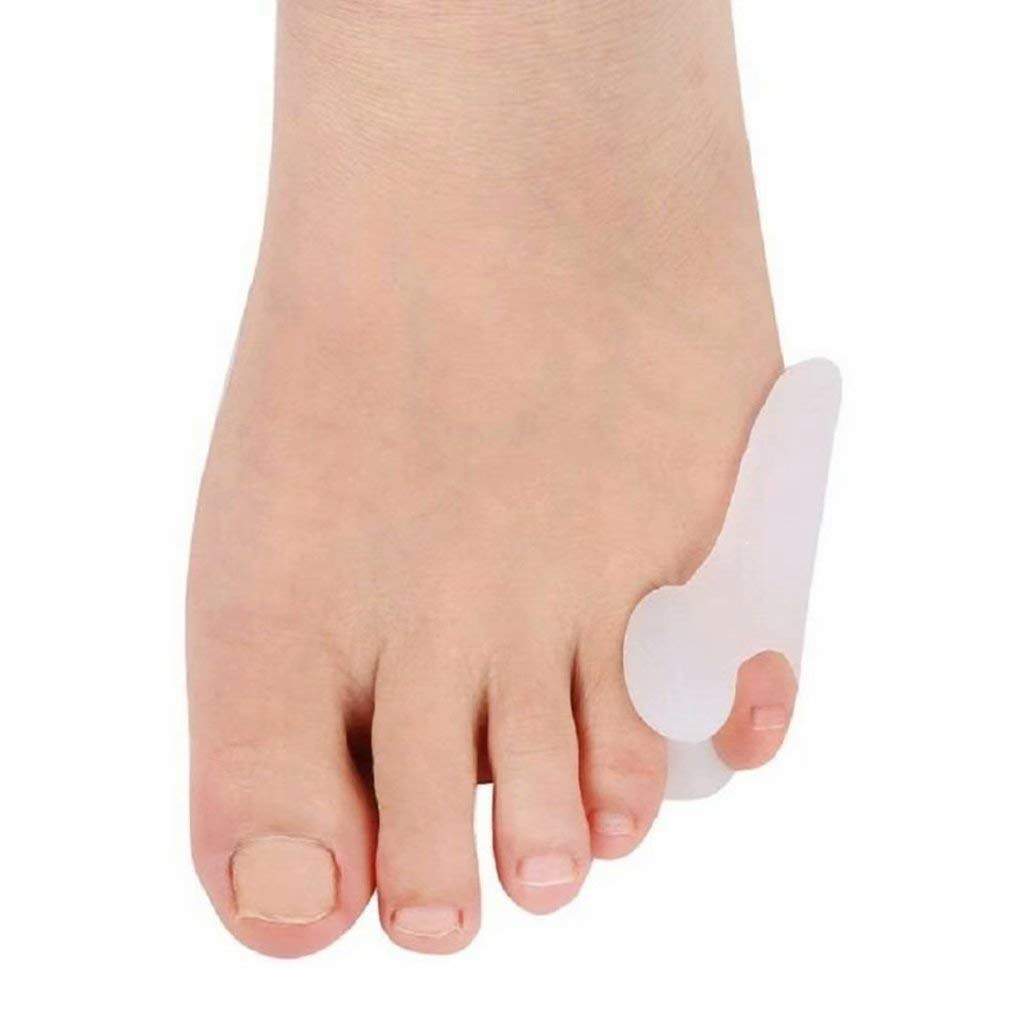 Buy Small Toe Bunion Silica Gel Separator Corrector,Pinky Toe Alignment ...