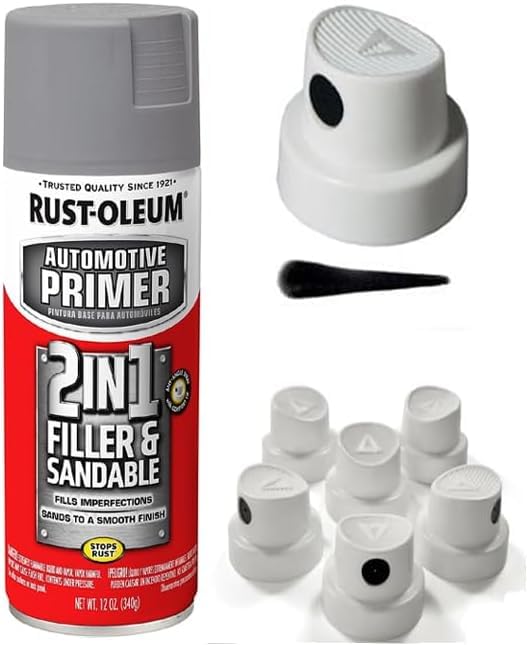 Spray Paint Caps for Rust-Oleum Primer Spray Paint and Sandable ...