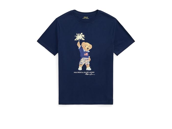 Boy's Polo Ralph Lauren Kids Polo Bear Cotton Jersey Tee (Big Kid ...