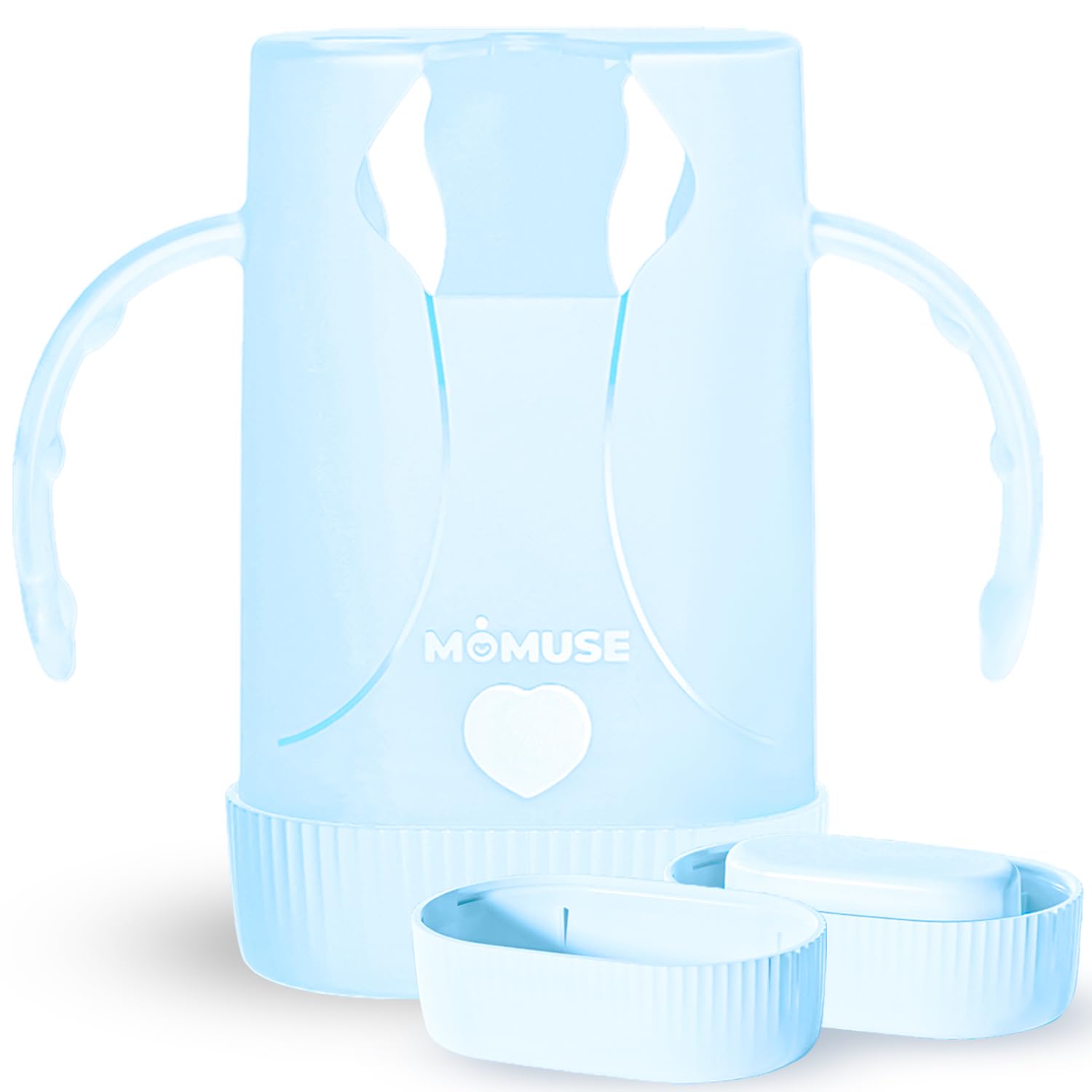 Amazon.com : MOMUSE Dual-Lid Squeeze Pouch Holder for Food Pouches ...