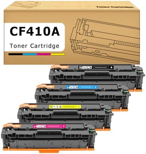 CYMBAINK Compatible CF410A 410X CF411A CF412A CF413A Toner Cartridge ...