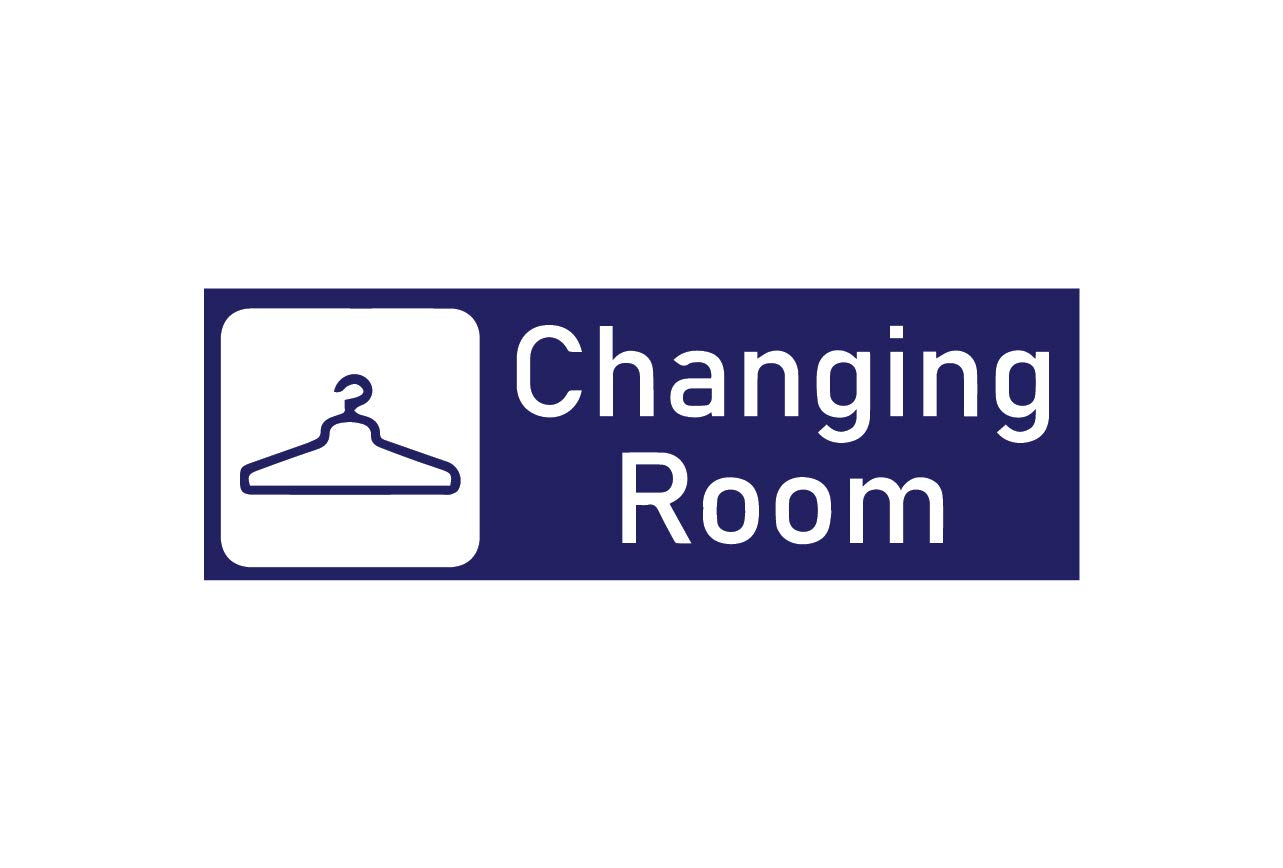 SIGN EVER Sign Stickers for Dress Changing Room Auditorium Shops Beauty ...