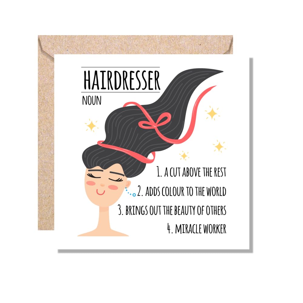 MUGGZ Hairdresser Card – Gift for Hair Stylists - Giftset - Made in The ...