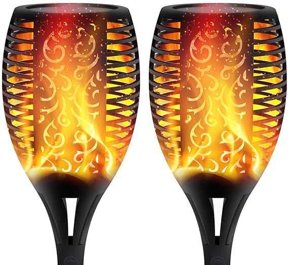 UGAOO Solar Mashal Torch Light for Outdoor(Set of 2) - Ideal for ...