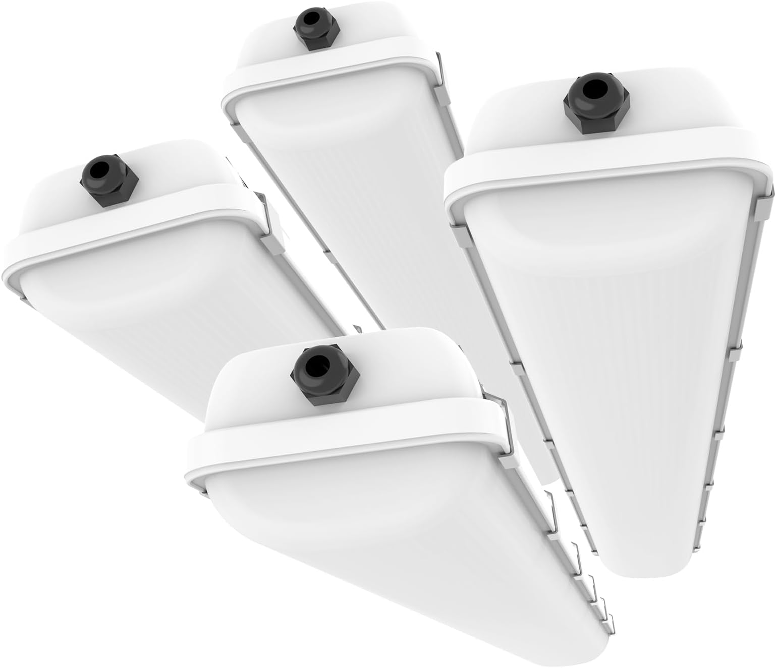 HYPERLITE 4FT LED Vapor Tight Light 40W 5200LM, IP65 Waterproof LED ...