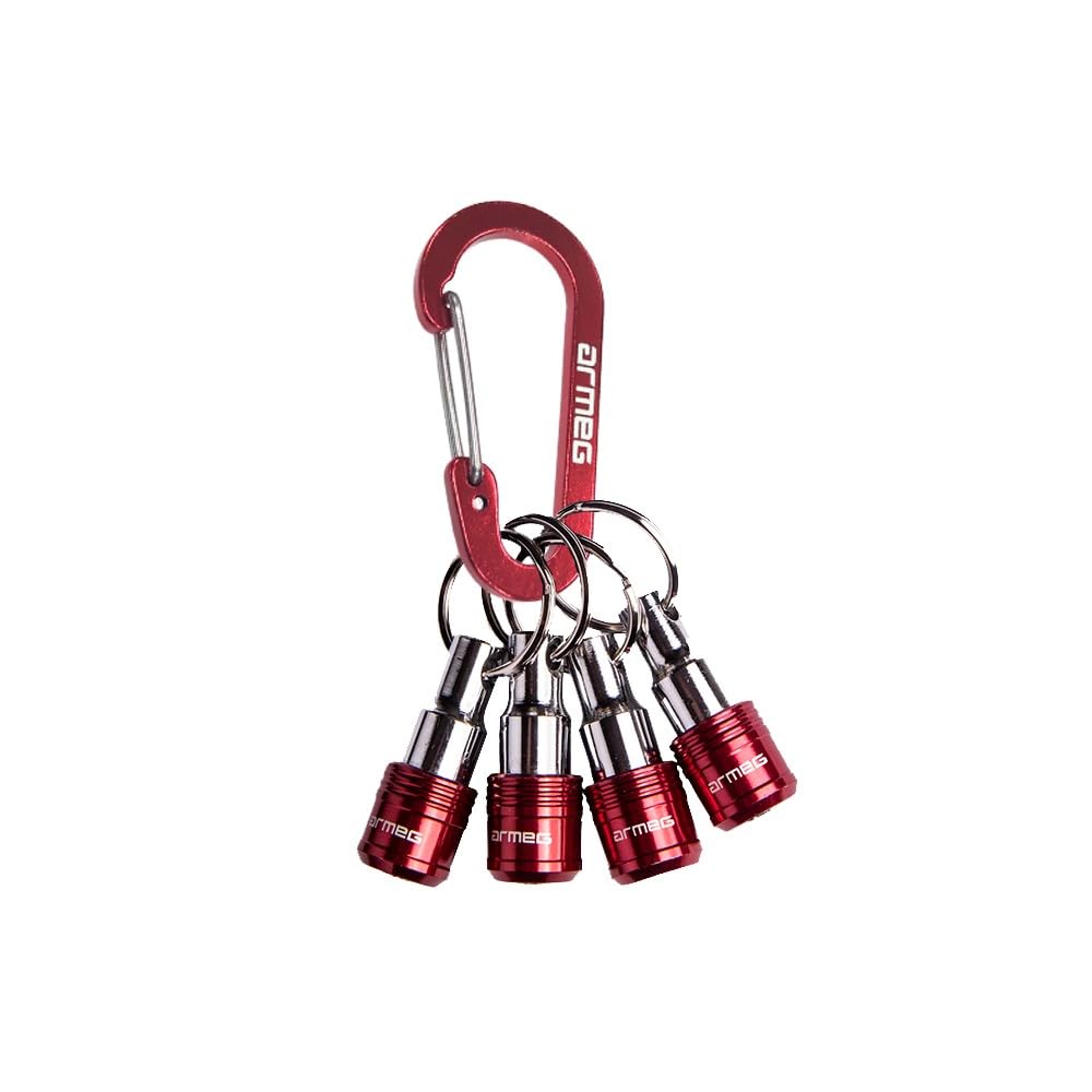Armeg 4pc 1/4″ Quick-Change Belt Loop Bit Holders : Amazon.co.uk: DIY ...