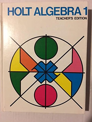 Holt algebra 1: Nichols, Eugene Douglas: 9780030913204: Amazon.com: Books