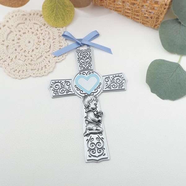 Snapklik.com : KOMI Baby Catholic Wall Cross 6Inch Baptism Gifts For ...