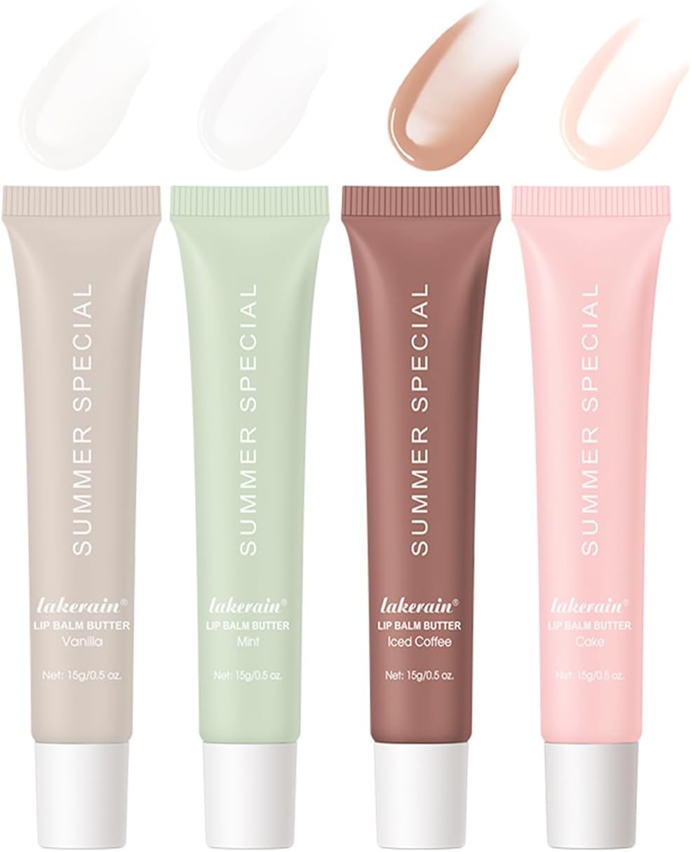 Amazon.com : HOSAILY 3 Colors Lip Butter Balm Set, Vanilla Vanilla ...