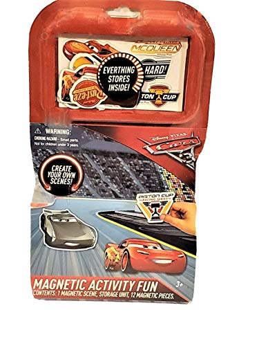 Snapklik.com : Disney Cars Magnetic Activity Set 12 Magnetic Pieces & Board