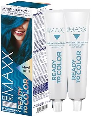 Amazon.com : MAXX DELUXE Semi Permanent Hair Dye, Color Depositing ...
