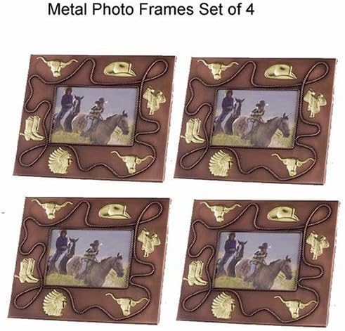 Amazon.com: Western Style Picture Frame Set of 4 : Home & Kitchen