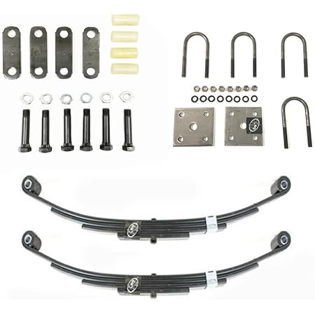 Amazon.com: LIBRA 6000lb Single Trailer Axle Suspension Kit 3000lb ...