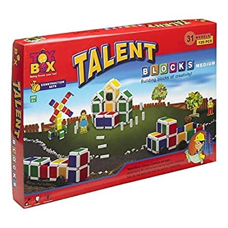 Buy ANGEL GLOW Talent Blocks Creative Building Block Construction Set ...