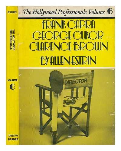 Amazon.com: The Hollywood Professionals Vol. 6 : Capra, Cukor, Brown ...