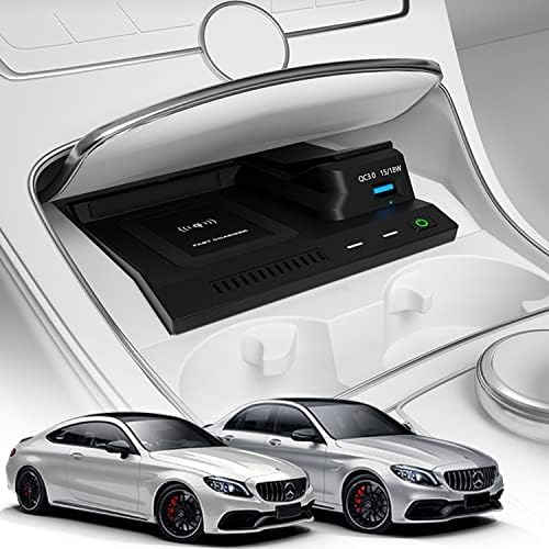 Amazon.com: Wireless Car Charger for Mercedes Benz C-Class GLC AMG 2015 ...